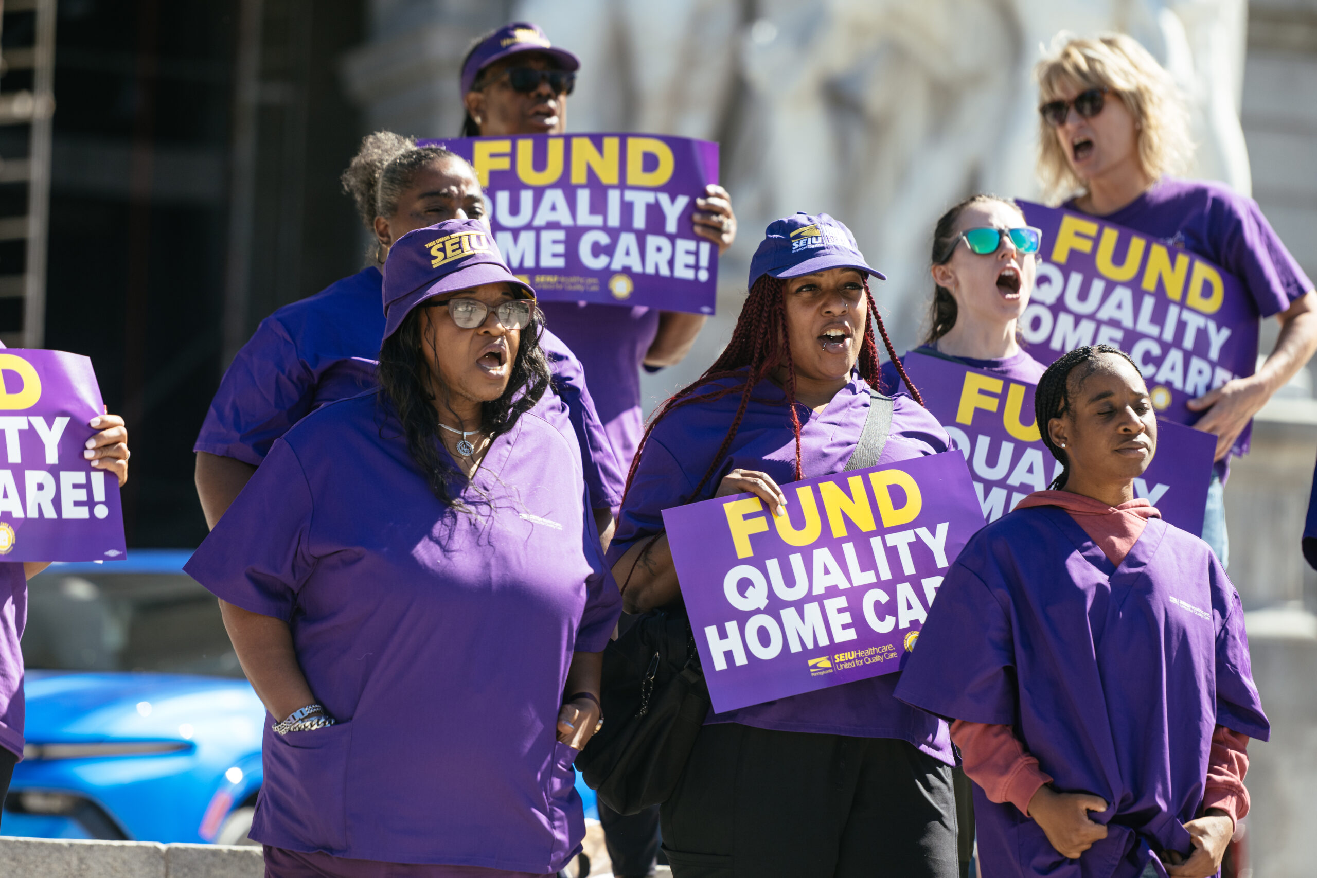 Home Care Workers Rally For $21M In State Funding To Boost Wages, Secure Paid Overtime - Home ...